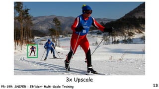 PR-199: SNIPER:Efficient Multi Scale Training | PPT