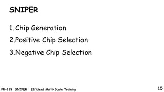 PR-199: SNIPER:Efficient Multi Scale Training | PDF