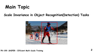 PR-199: SNIPER:Efficient Multi Scale Training | PPT