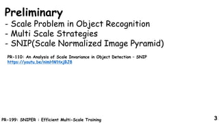 PR-199: SNIPER:Efficient Multi Scale Training | PPT