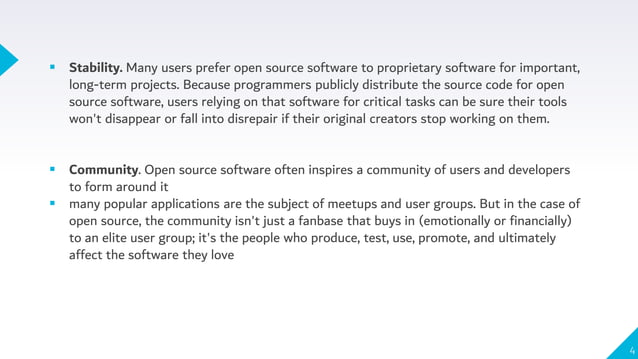 Open source software | PPTX | Shareware and Freeware | Computer Software and Applications