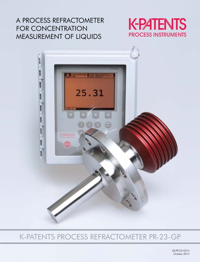 Process Refractometer For Concentration Measurement of Liquids | PDF ...