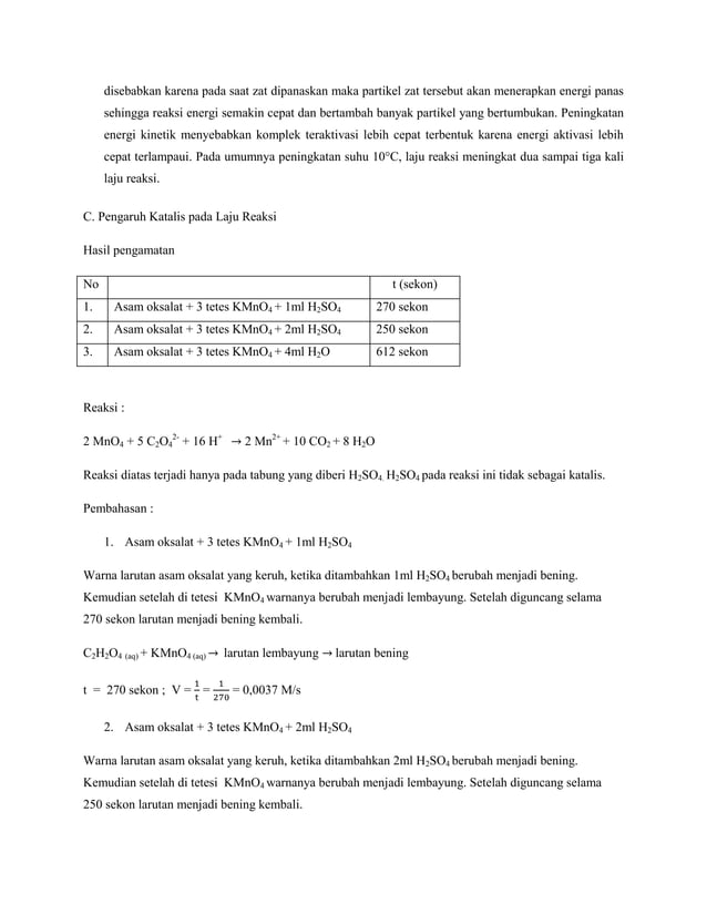 Pr. 5 kinetika kimia | DOCX