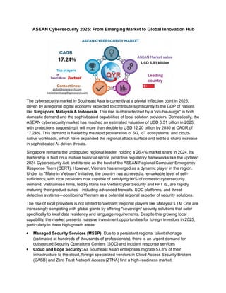 ASEAN Cybersecurity 2026: Market Growth and Innovation Trends | DOCX