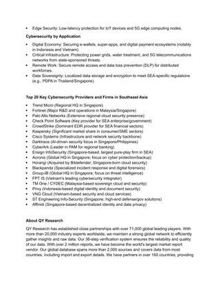ASEAN Cybersecurity 2026: Market Growth and Innovation Trends | DOCX