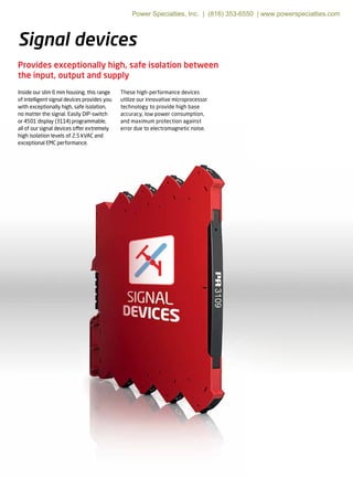 PR Electronics 3000 Series High Performance Temperature Transmitters ...