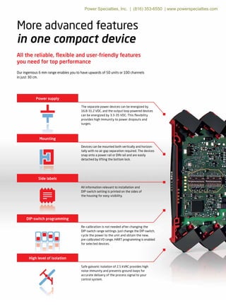 PR Electronics 3000 Series High Performance Temperature Transmitters ...
