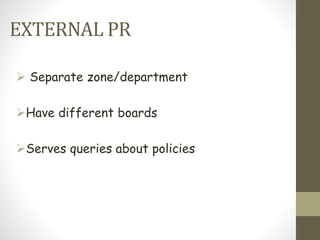 public relation interview of LIC branch | PPTX