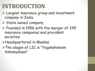 public relation interview of LIC branch | PPTX