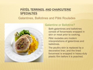 Pr preparation of pates galantine 2 contd | PPT