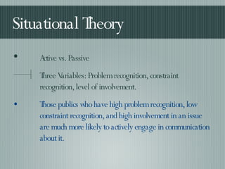 PR Theory | PPT