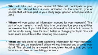 practical research data collection grade11 | PPTX