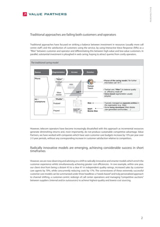 Customer care for Telecom operators: from management headache to source ...