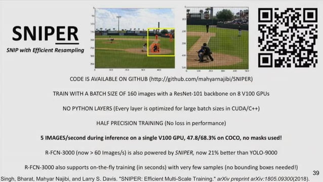 Pr 110 An Analysis Of Scale Invariance In Object Detection Snip Ppt