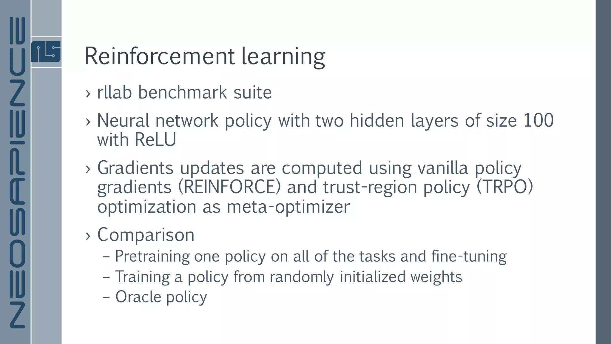 PR12-094: Model-Agnostic Meta-Learning for fast adaptation of deep ...