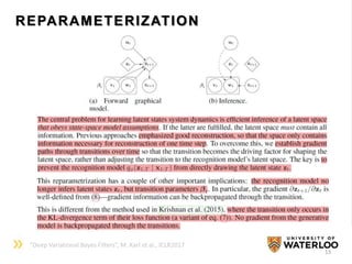 Deep Variational Bayes Filters (2017) | PPT