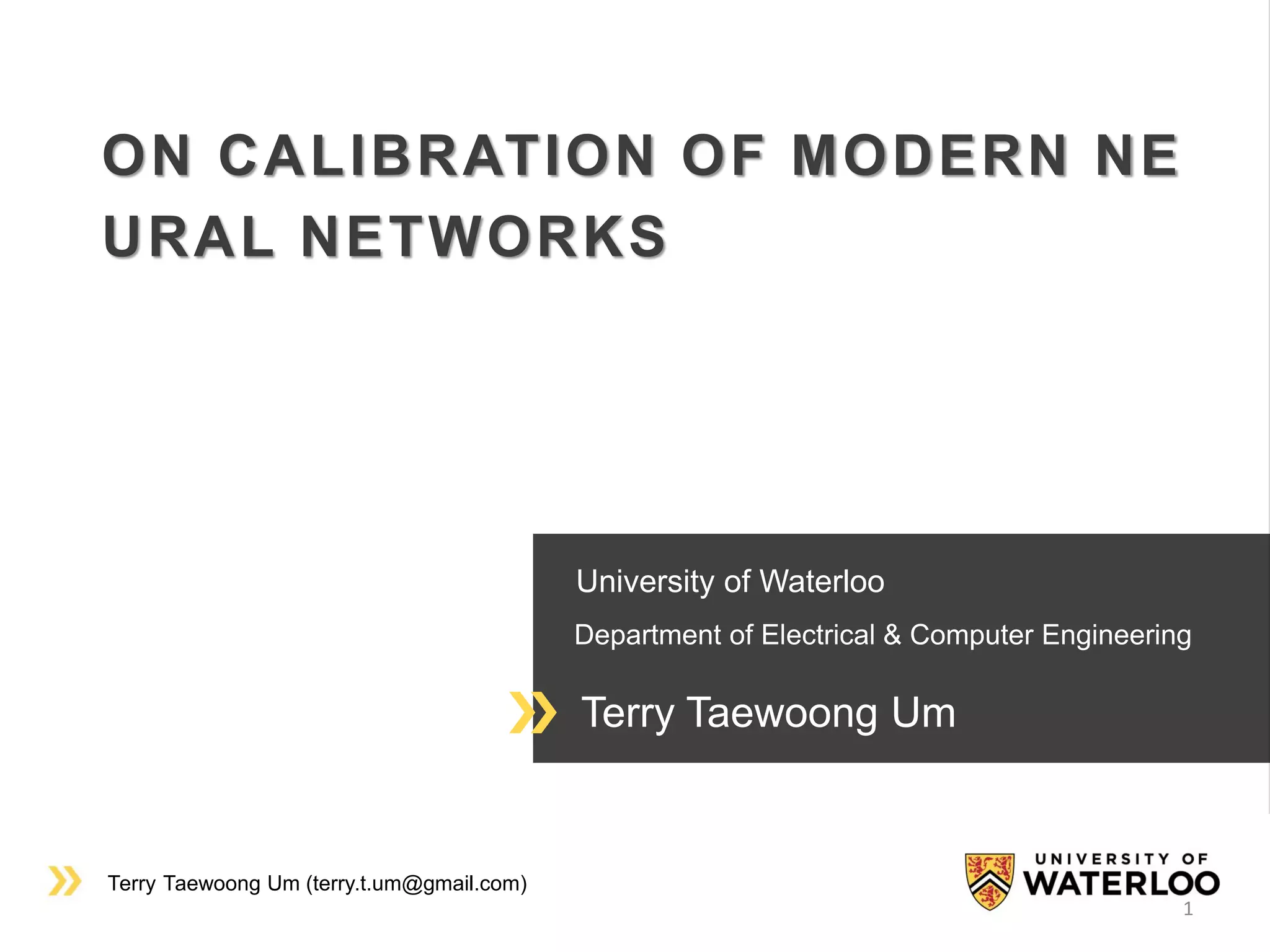 On Calibration Of Modern Neural Networks 2017 Pdf Technology