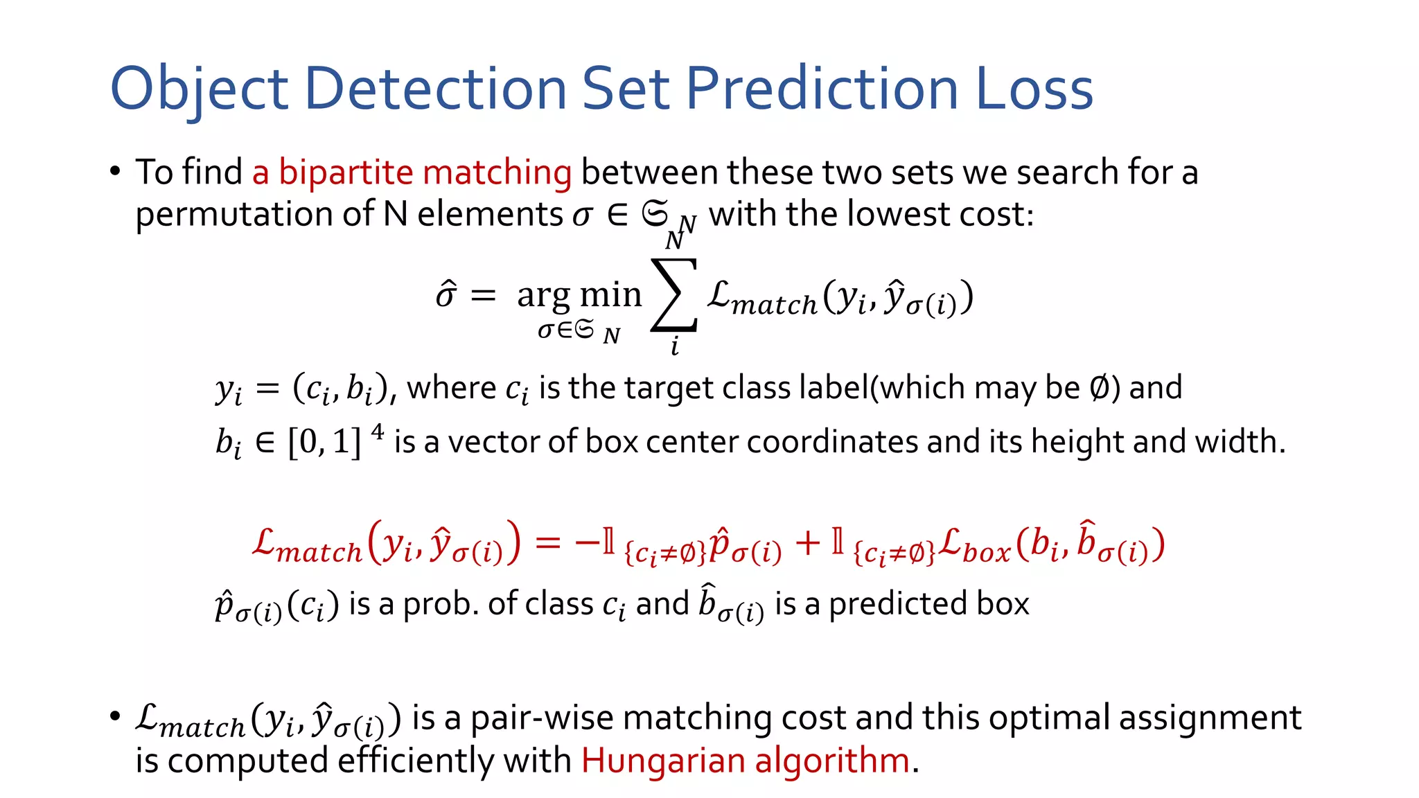 Pr 284 End To End Object Detection With Transformers Detr Ppt