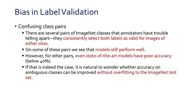 PR-258: From ImageNet to Image Classification: Contextualizing Progress on Benchmarks | PDF ...