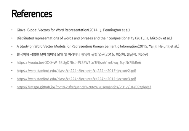 GloVe:Global vectors for word representation | PPT