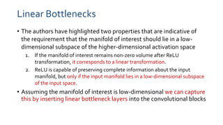 PR-108: MobileNetV2: Inverted Residuals and Linear Bottlenecks | PDF