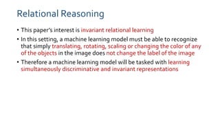 PR095: Modularity Matters: Learning Invariant Relational Reasoning Tasks | PPT