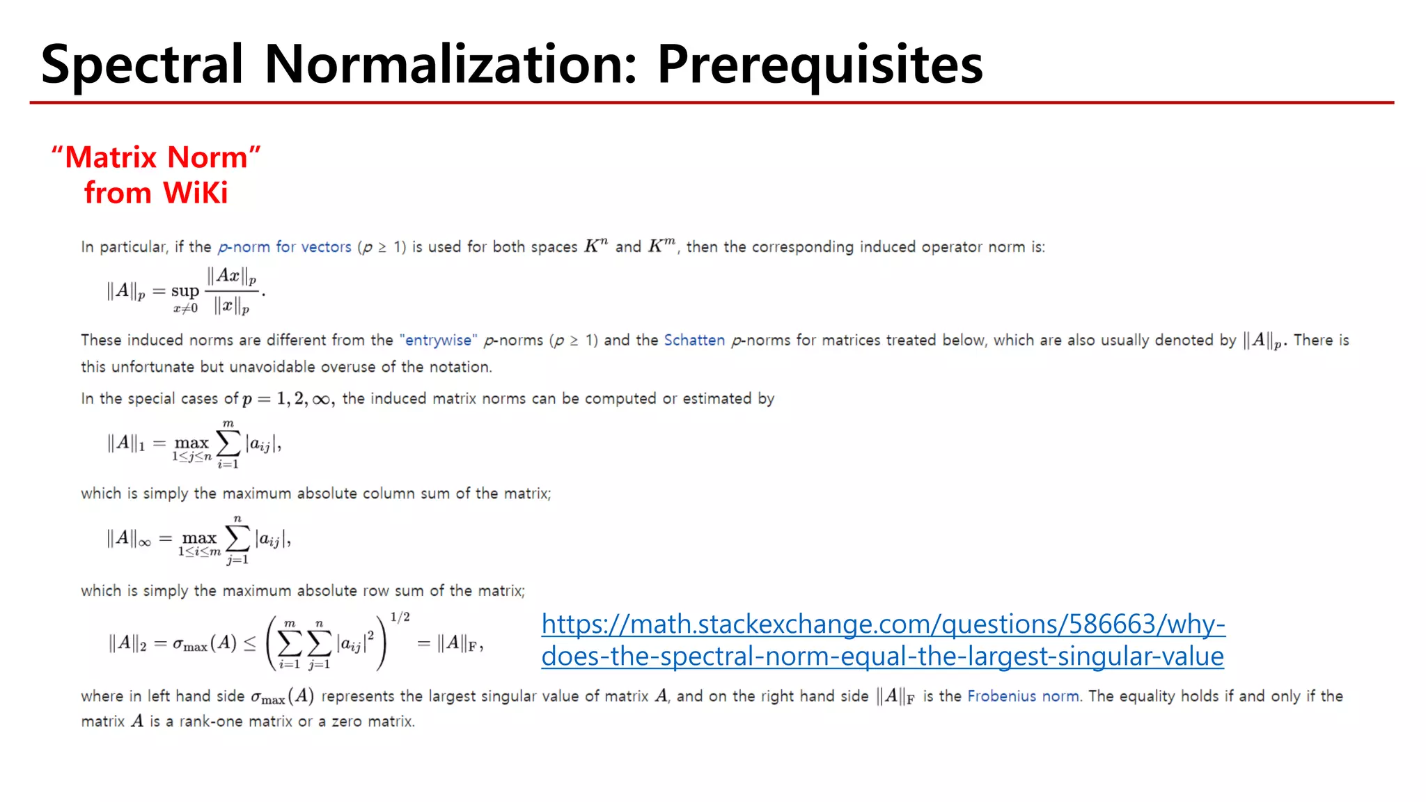 [PR12] Spectral Normalization for Generative Adversarial Networks | PPT