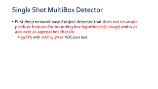 PR-132: SSD: Single Shot MultiBox Detector | PPT