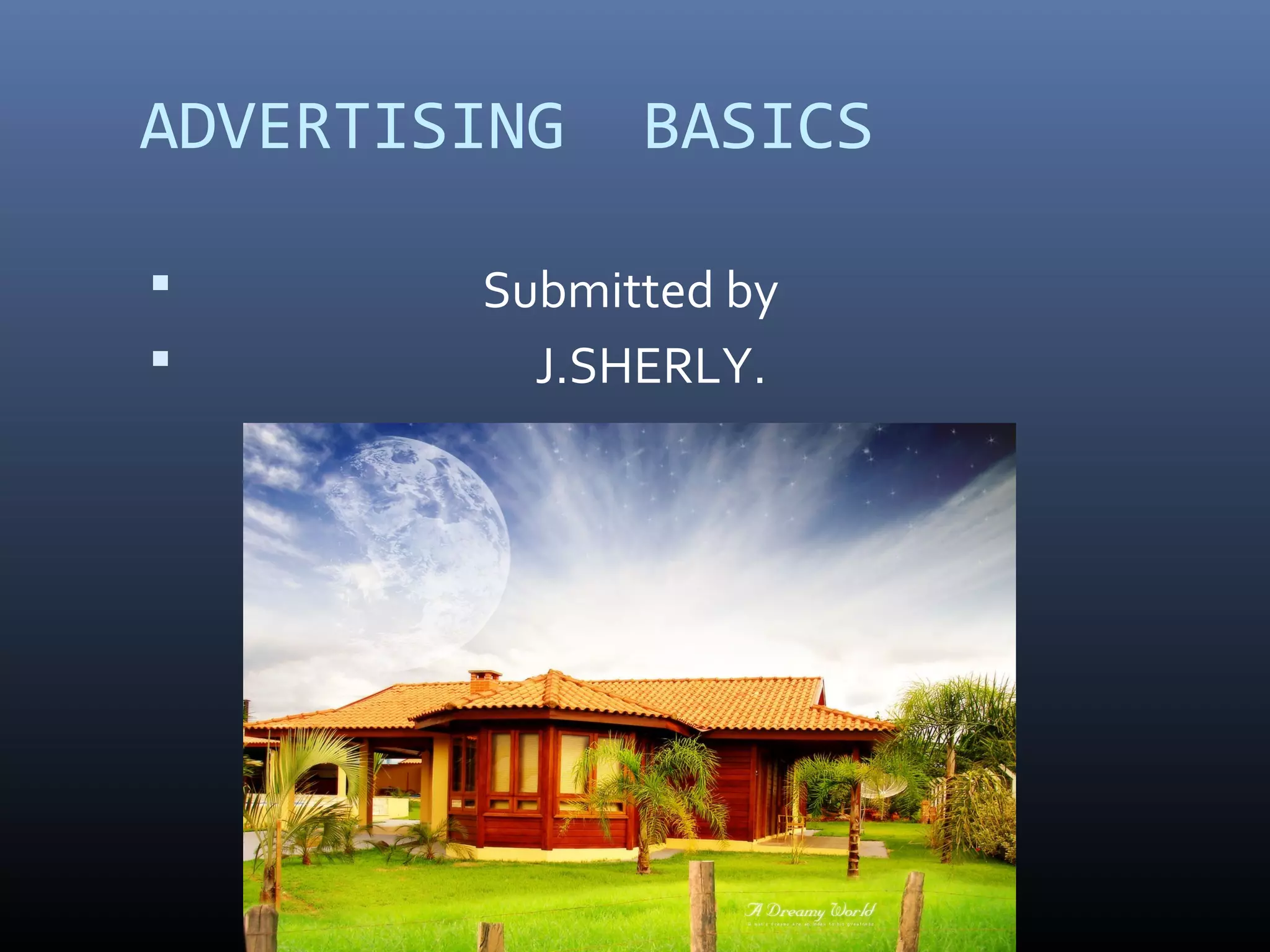 Basics of Advertising | PPT | Marketing and Advertising | Business