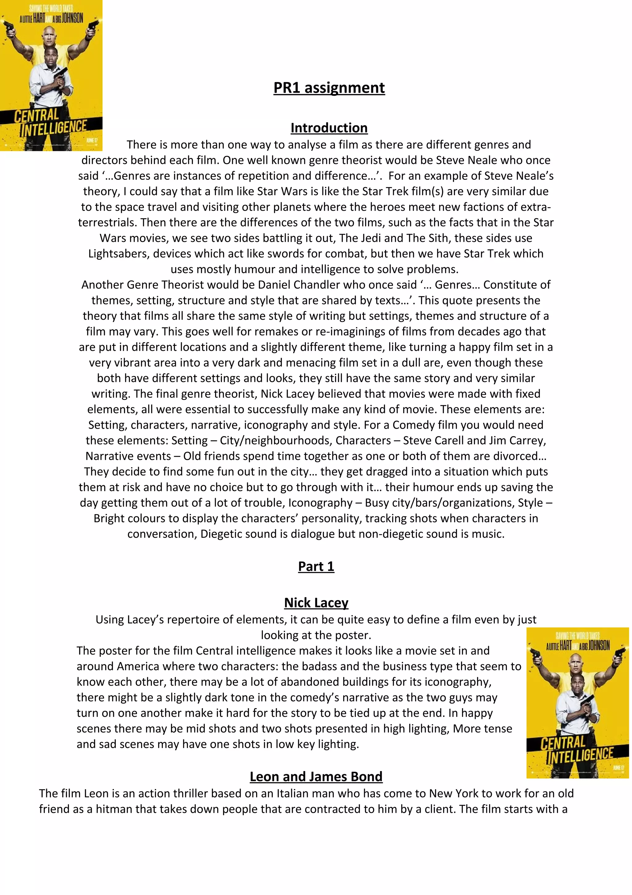 PR1 assignment | ODT