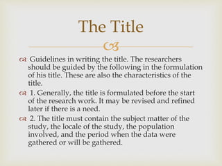 Practical Research 1 | PPTX