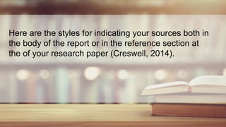 Synthesis is an important element of academic writing, demonstrating ...