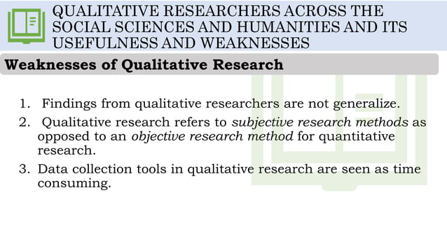SHS G11_QUALITATIVE RESEARCH CHAPTER 2 LESSON 1.pptx | Education