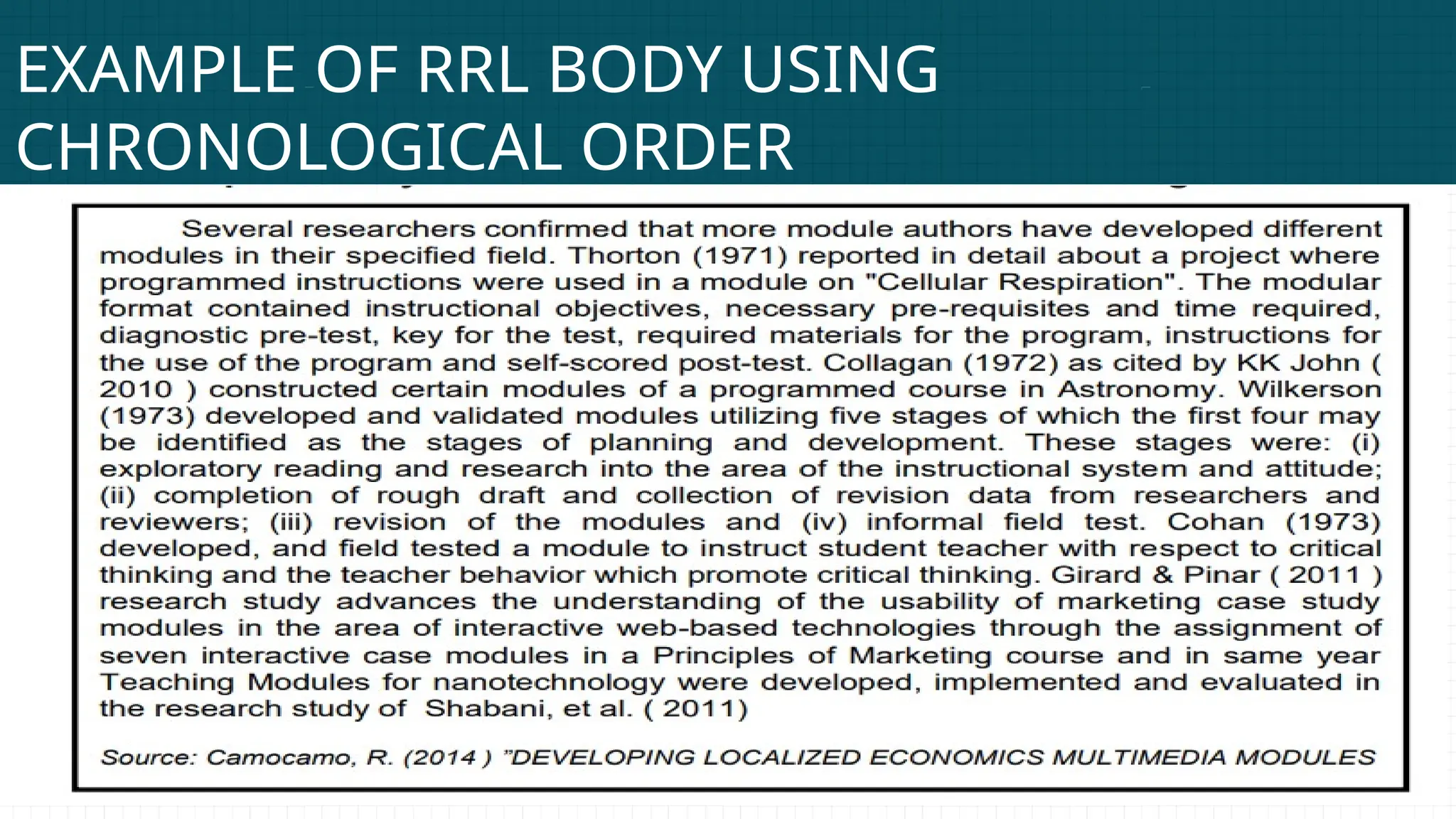 PR1 RRL (Making Links between studies).pptx | Publishing Industry ...