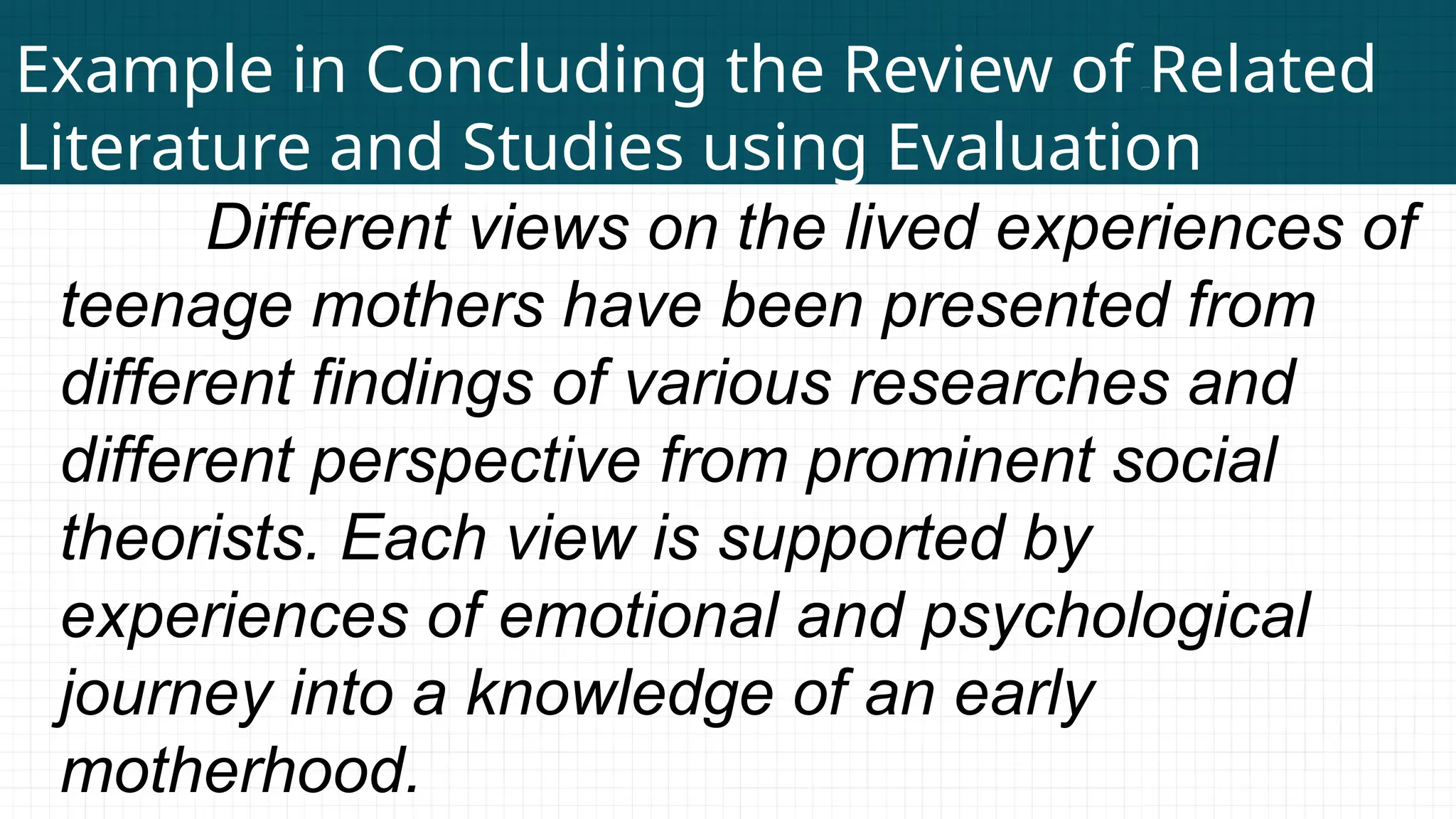 PR1 RRL (Making Links between studies).pptx