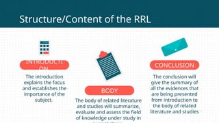 PR1 RRL (Making Links between studies).pptx
