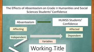 Practical Research 2: Quantitative Research | PPTX | Educational ...