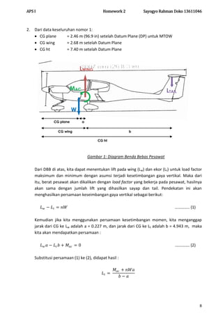 Homework 2: Design Loads Analysis | PDF