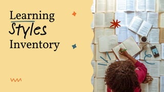 Learning Styles Inventory for Senior High School Students | PDF