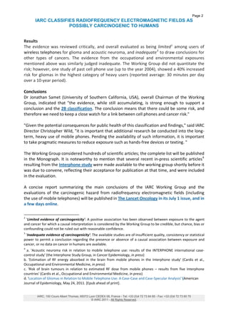 /International Agency for Research on Cancer(IARC) | PDF