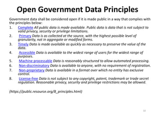Ethiopian Open Government Data Initiative | PPTX | Internet | Computing