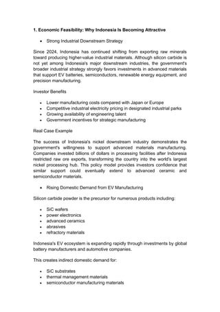 Indonesia's Silicon Carbide Powder Market: Investment and Regulatory ...