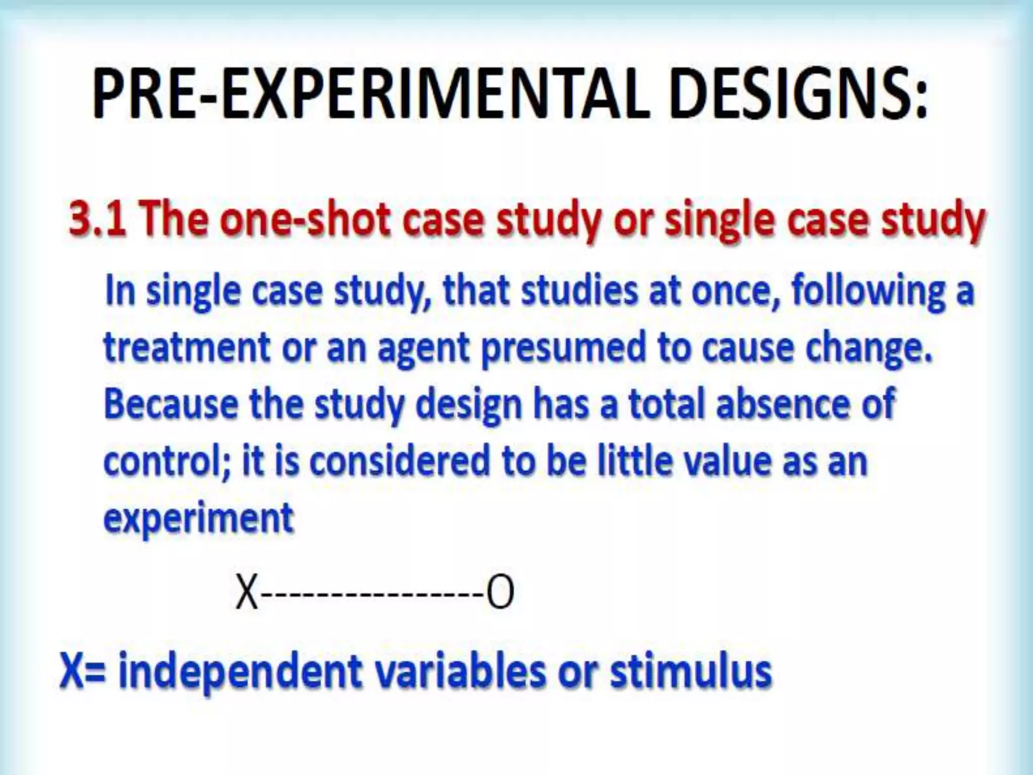 Experimental and non experimental research | PPTX