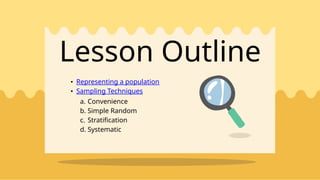 practical research RANDOM SAMPLING TECHNIQUES | PPTX