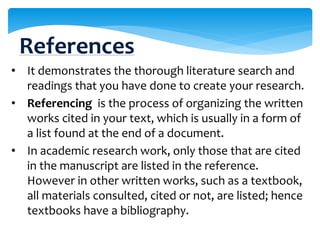 Citation and References | PPTX