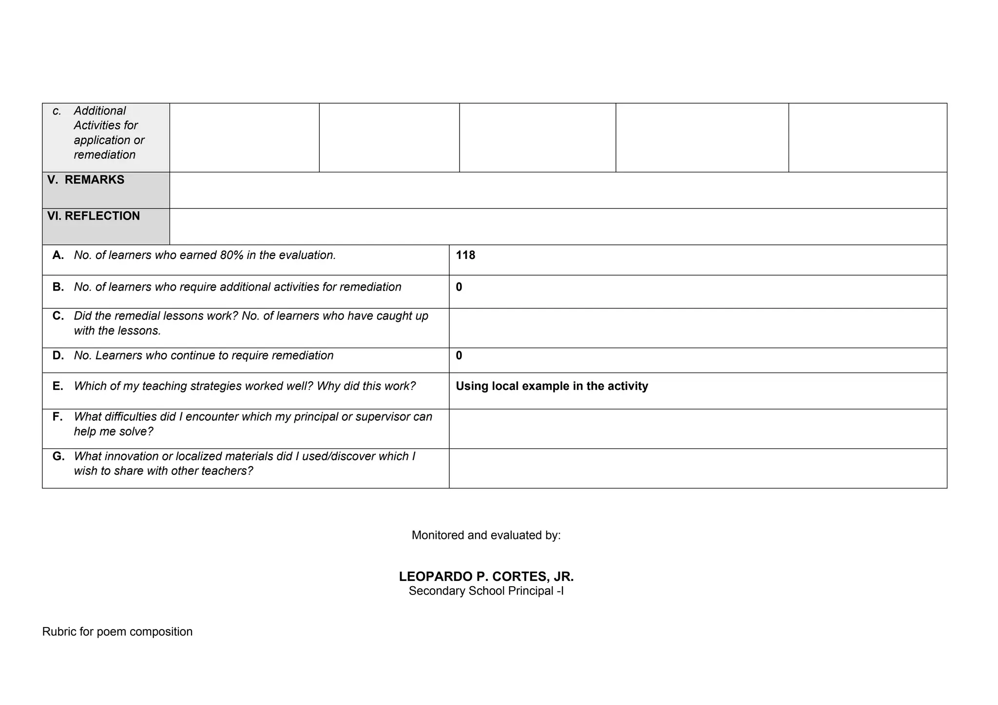 practical research 2,week 1.sample lesson plan | DOCX