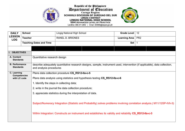 PR2 ,WEEK 4.docx,sample lesson plan....... | PPT