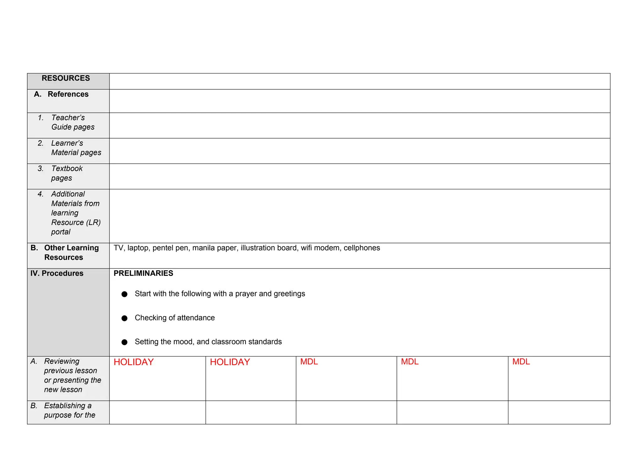 PR2 ,WEEK 6.docx,sample lesson plan,pr2. | DOCX