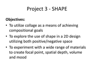 Elements of Art - Shape | PPTX