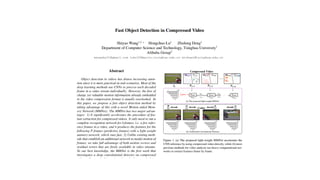 PR-365: Fast object detection in compressed video | PDF | Video Software | Computer Software and ...